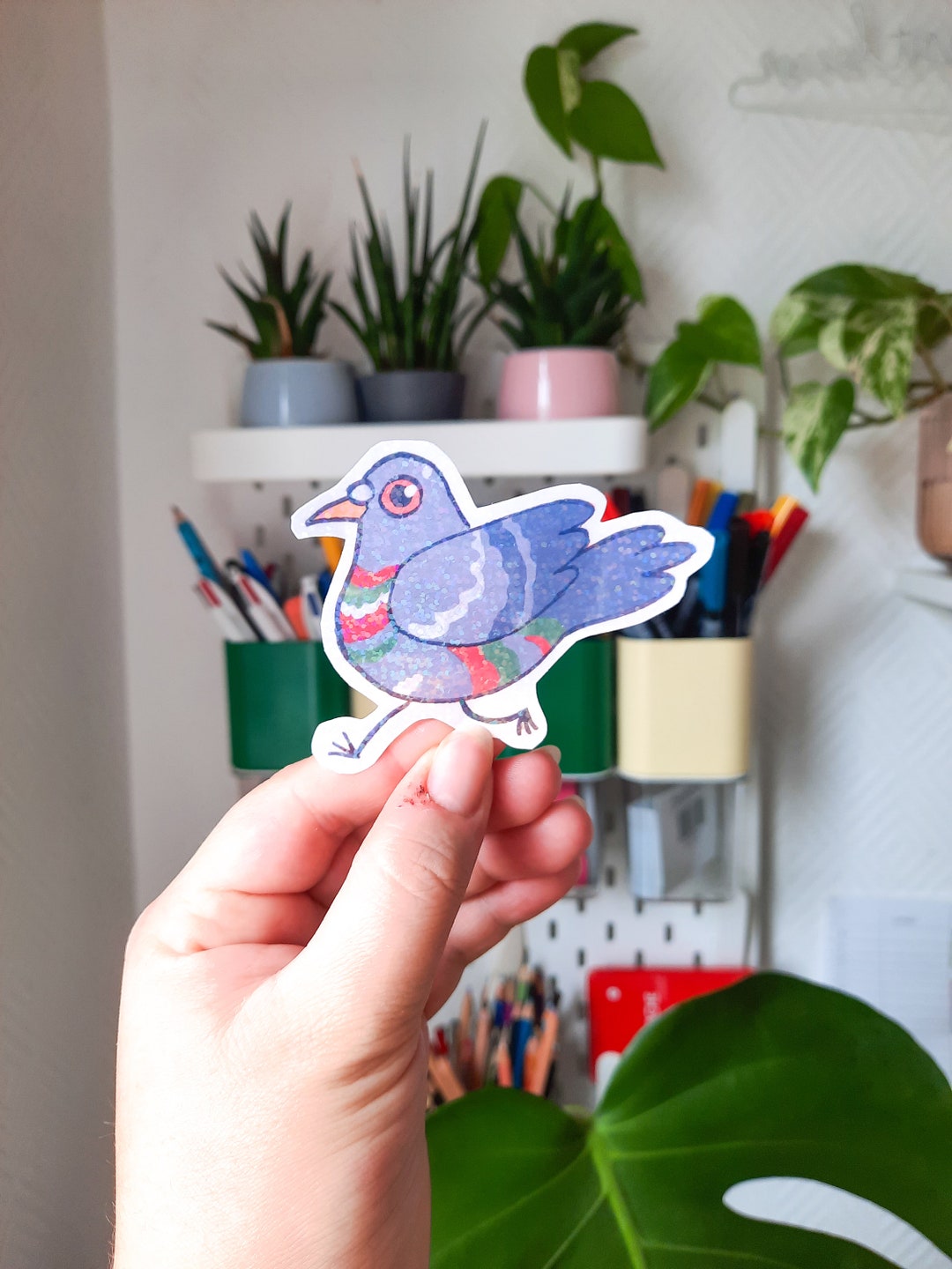 Pigeon Decal Bird Sticker Resistant Sticker Sticker for Laptop Vinyl ...