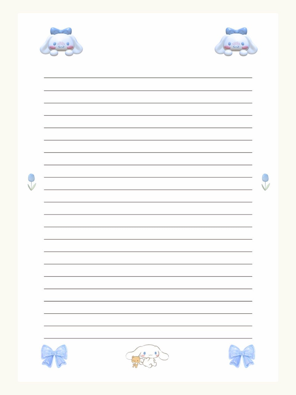 Cinnamon Digital Printable Paper A4 Instant Download Lined and Unlined ...