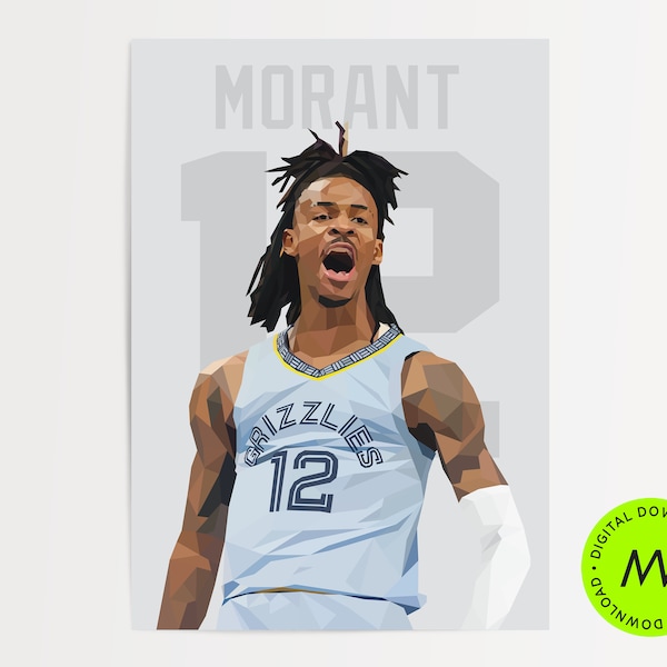 Ja Morant Png - Etsy