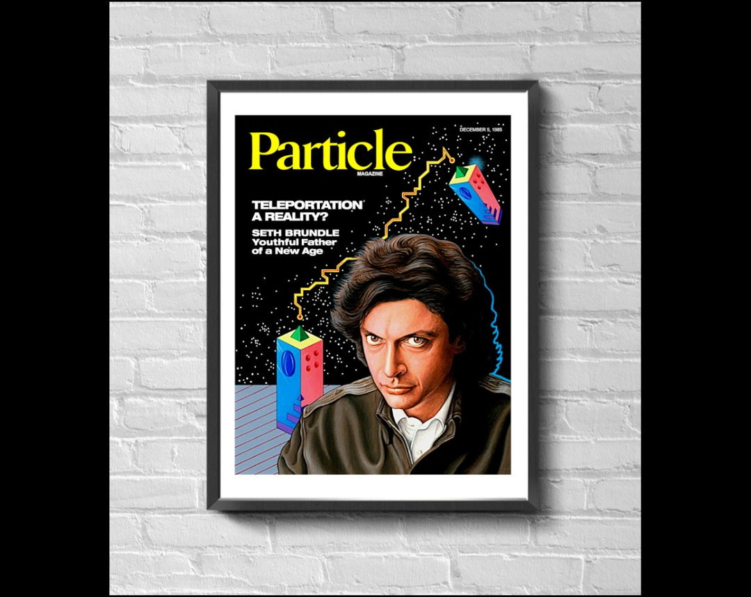 1986 the Fly Horror 8.5" X11" Movie Prop Poster- Particle Magazine ...