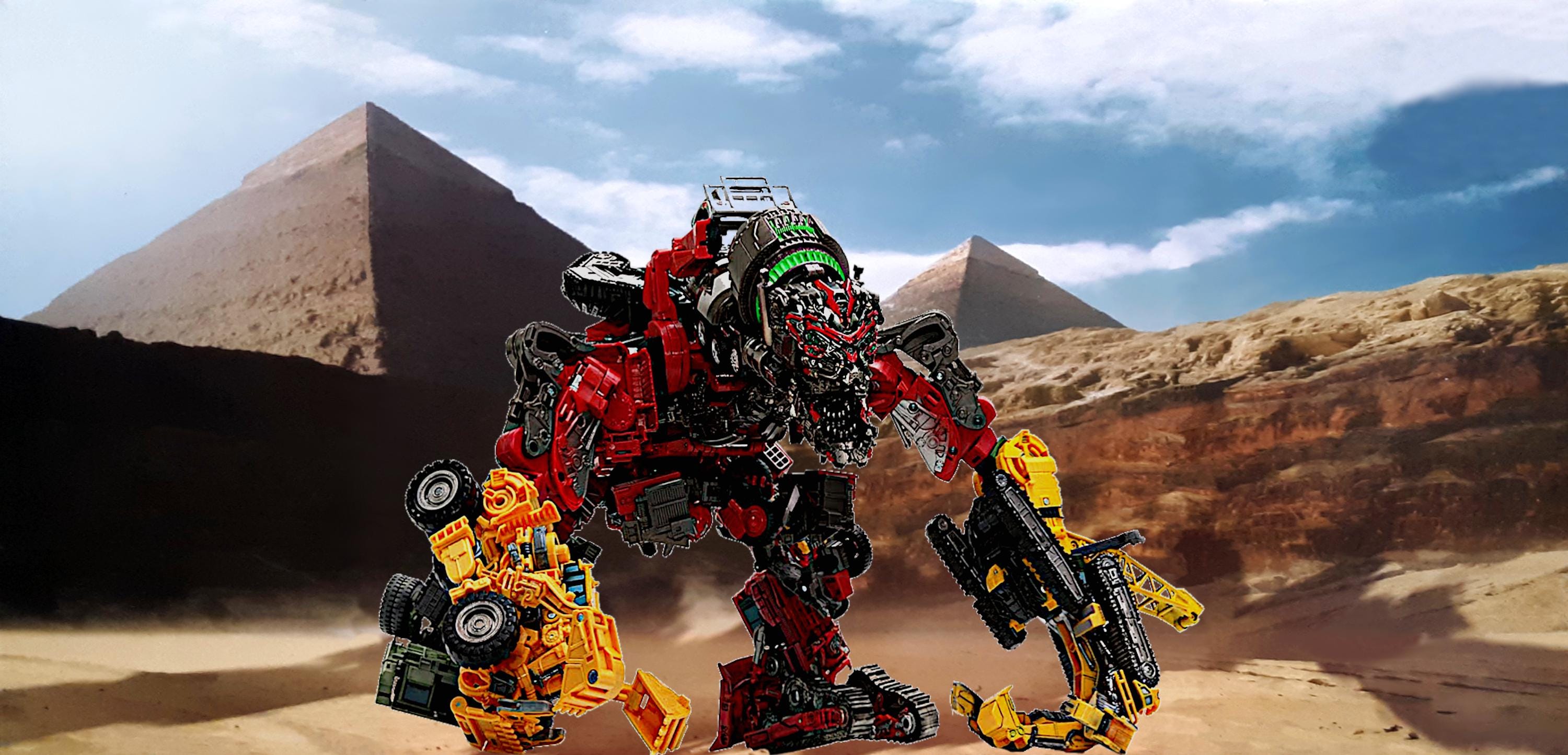 Transformers Studio Series ROTF Constructicon Devastator Pyramids ...