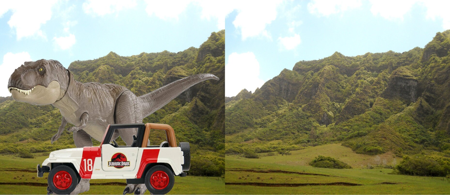 Jurassic Park World Legacy Mattel T-rex Dinosaur Jeep Figure - Etsy