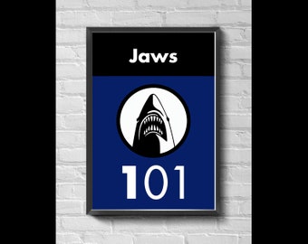 Jaws the Ride Universal Studios Poster Print - Etsy