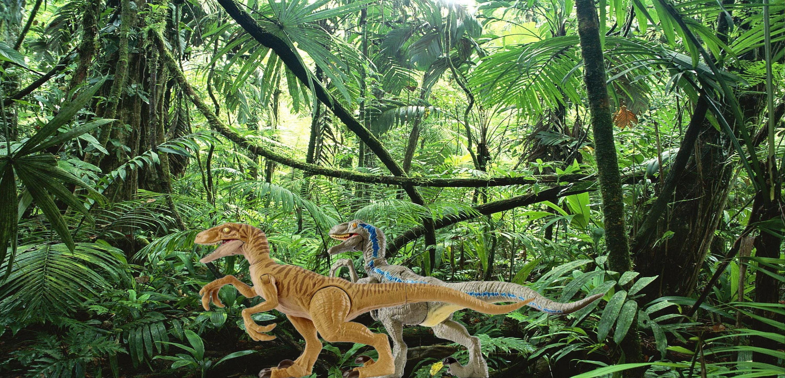 Jungle Landscape Action Figure Diorama Backdrop for Jurassic Park ...