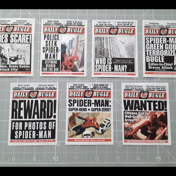 Daily Bugle Poster - Etsy