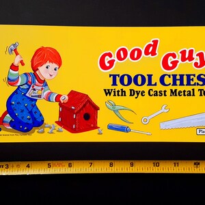 1988 Child's Play 2 Movie Life Size Chucky Doll Prop Replica Print ...