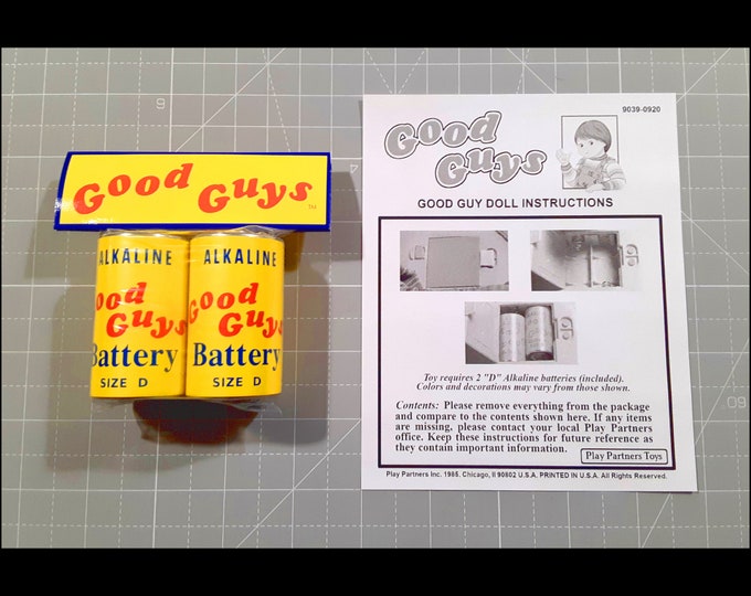 Printable Good Guys Batteries Battery Instruction Sheet Batteries Not ...