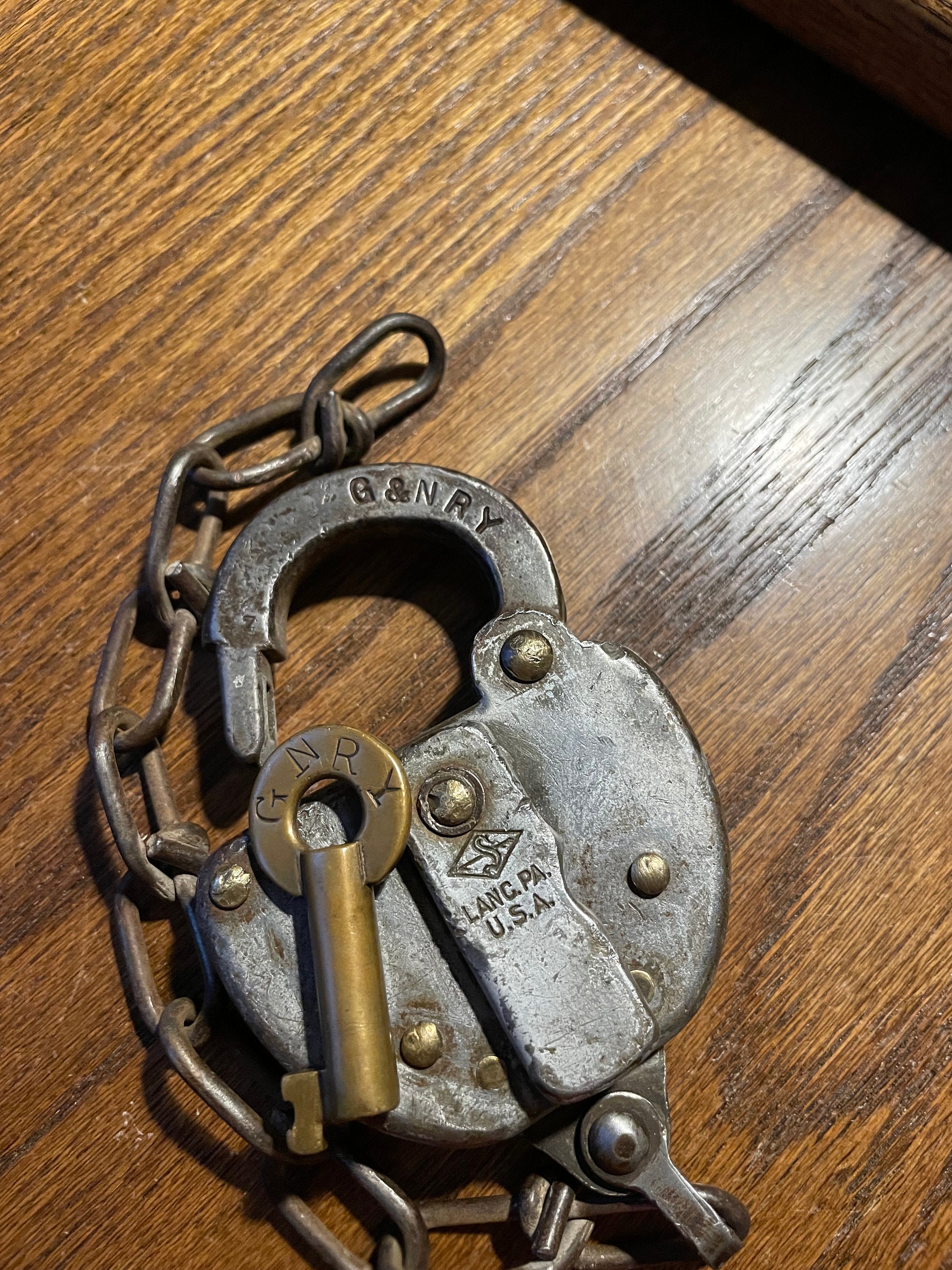 Great Northern Slaymaker Switch Lock and Brass Key - Etsy