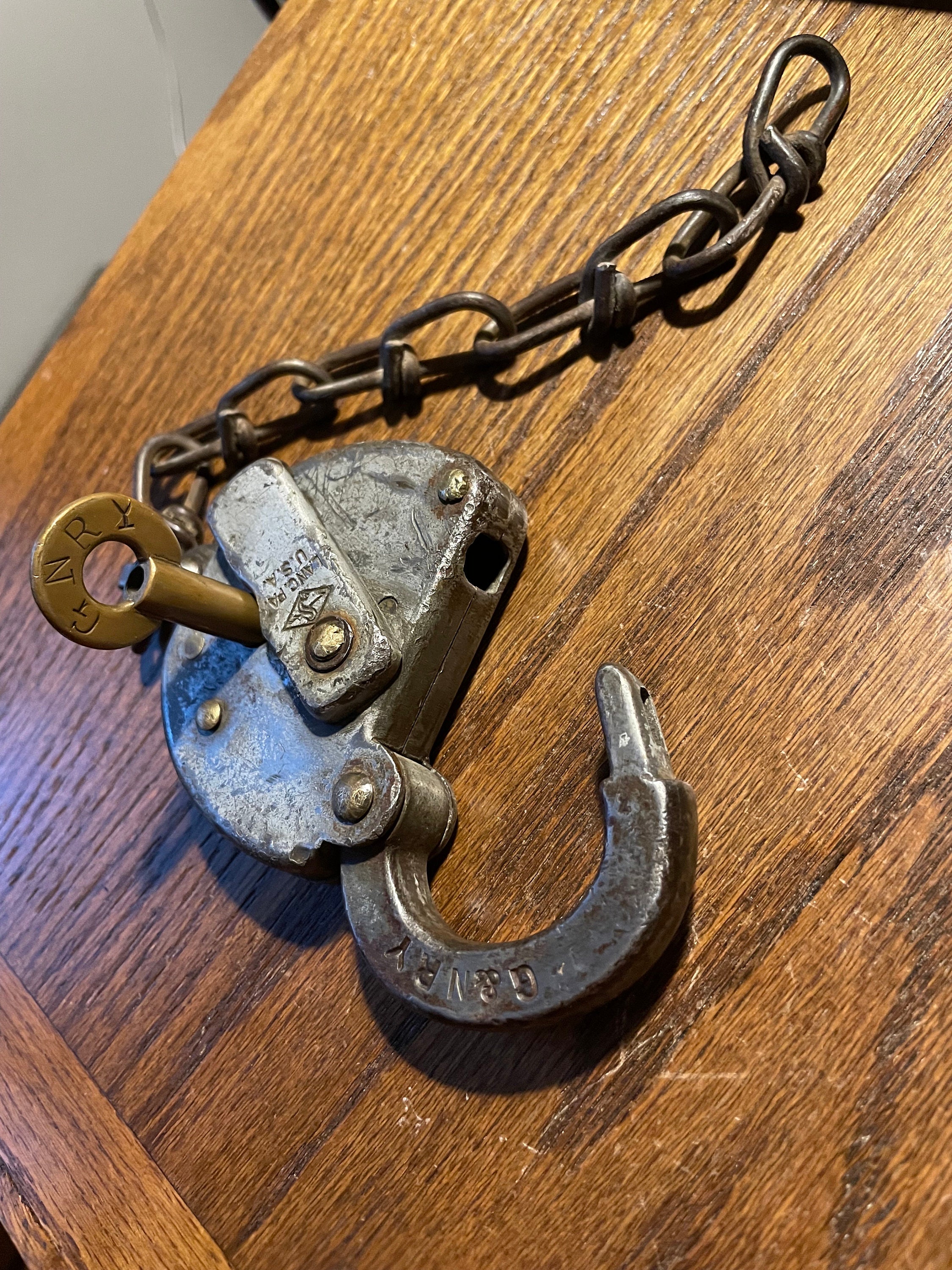 Great Northern Slaymaker Switch Lock and Brass Key - Etsy