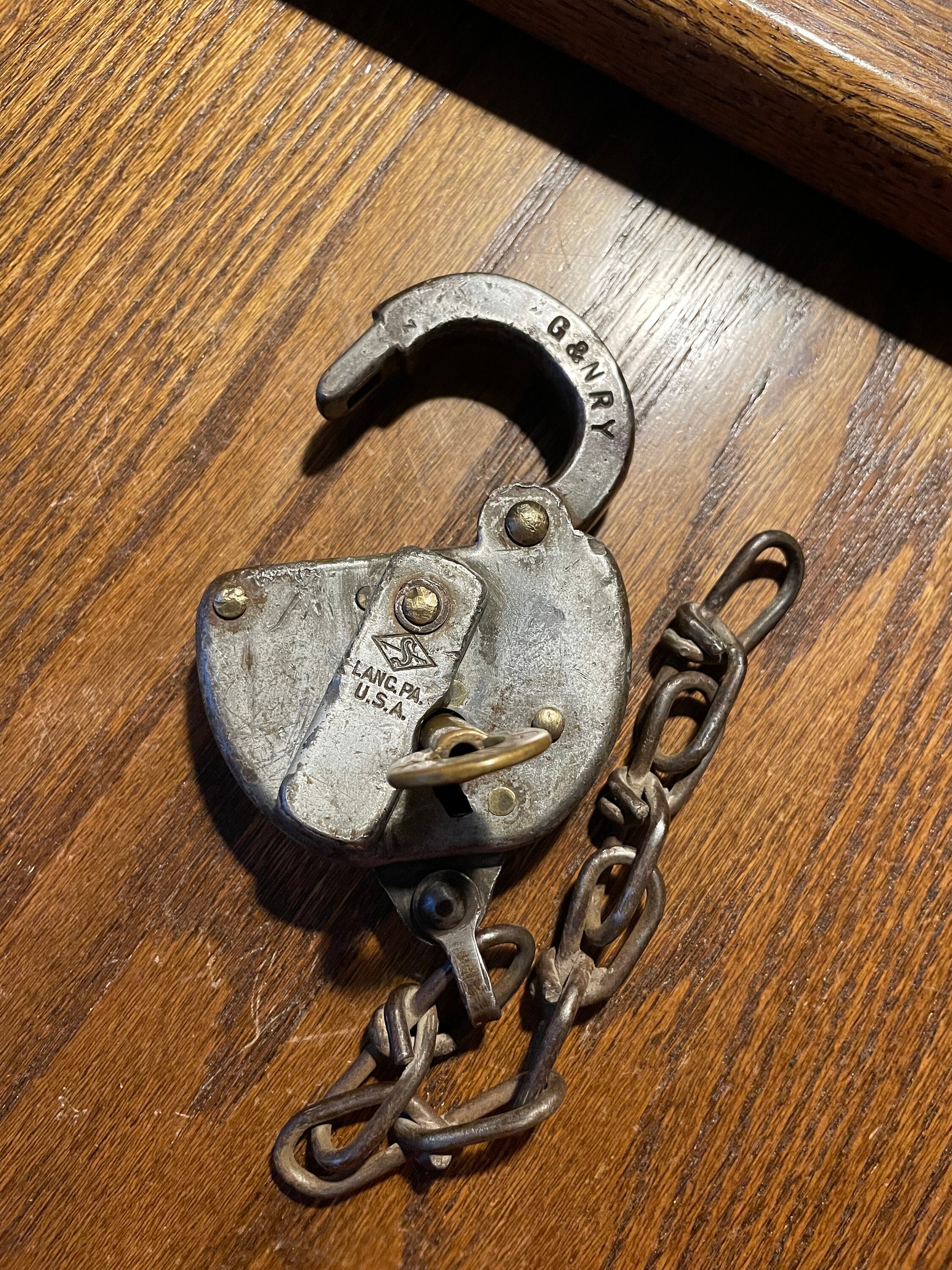 Great Northern Slaymaker Switch Lock and Brass Key - Etsy