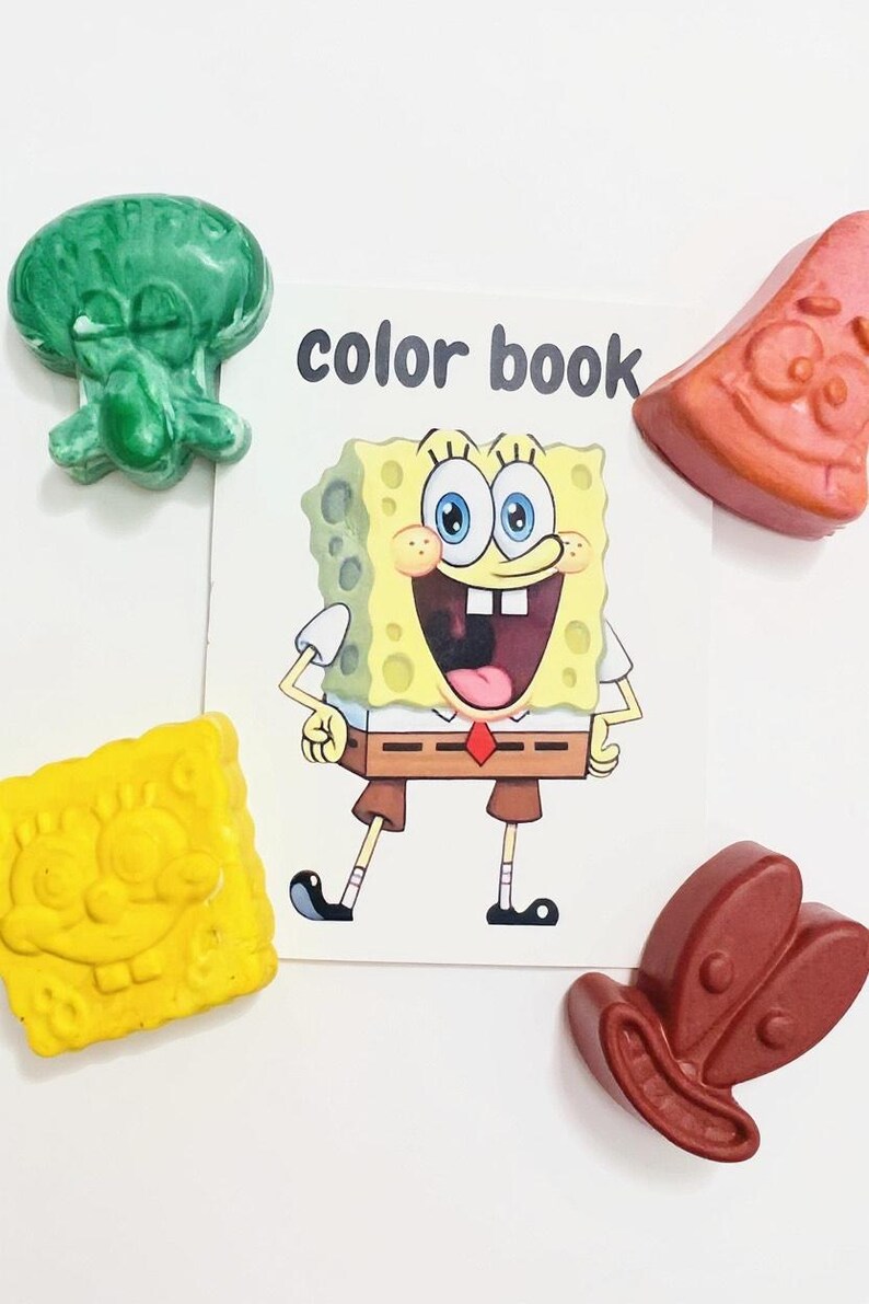 Spongebob Coloring Packs | Coloring Pages | Party Favor for Kids ...