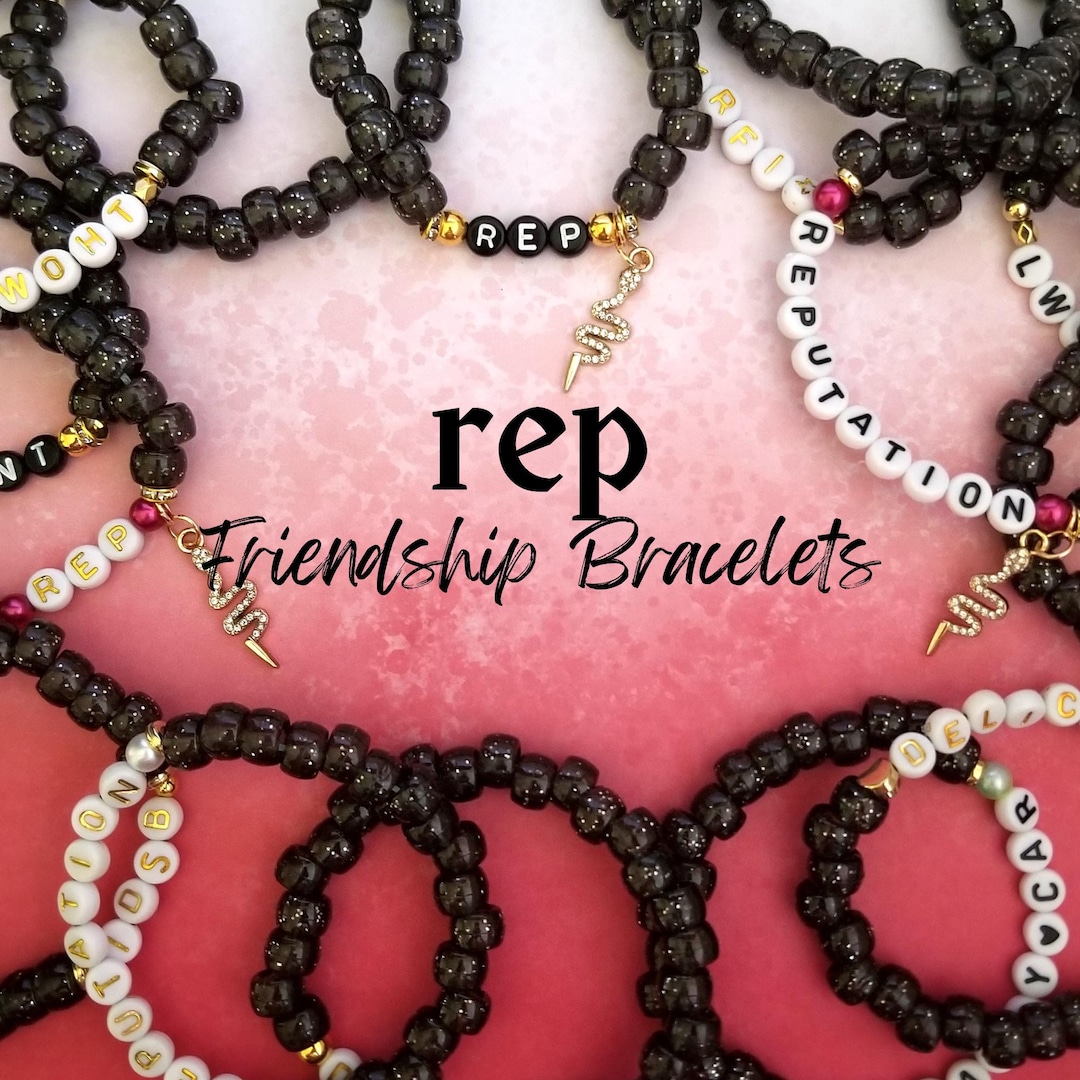 Rep Friendship Bracelets Bulk | Swifty Friendship Bracelets | Era Tour ...