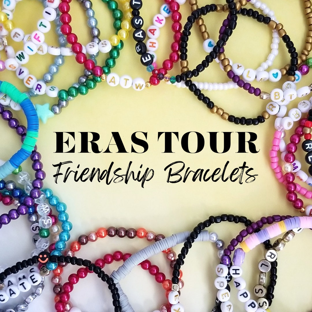 Assorted Eras Tour Swifty Friendship Bracelets Pack | Eras Tour & Party ...
