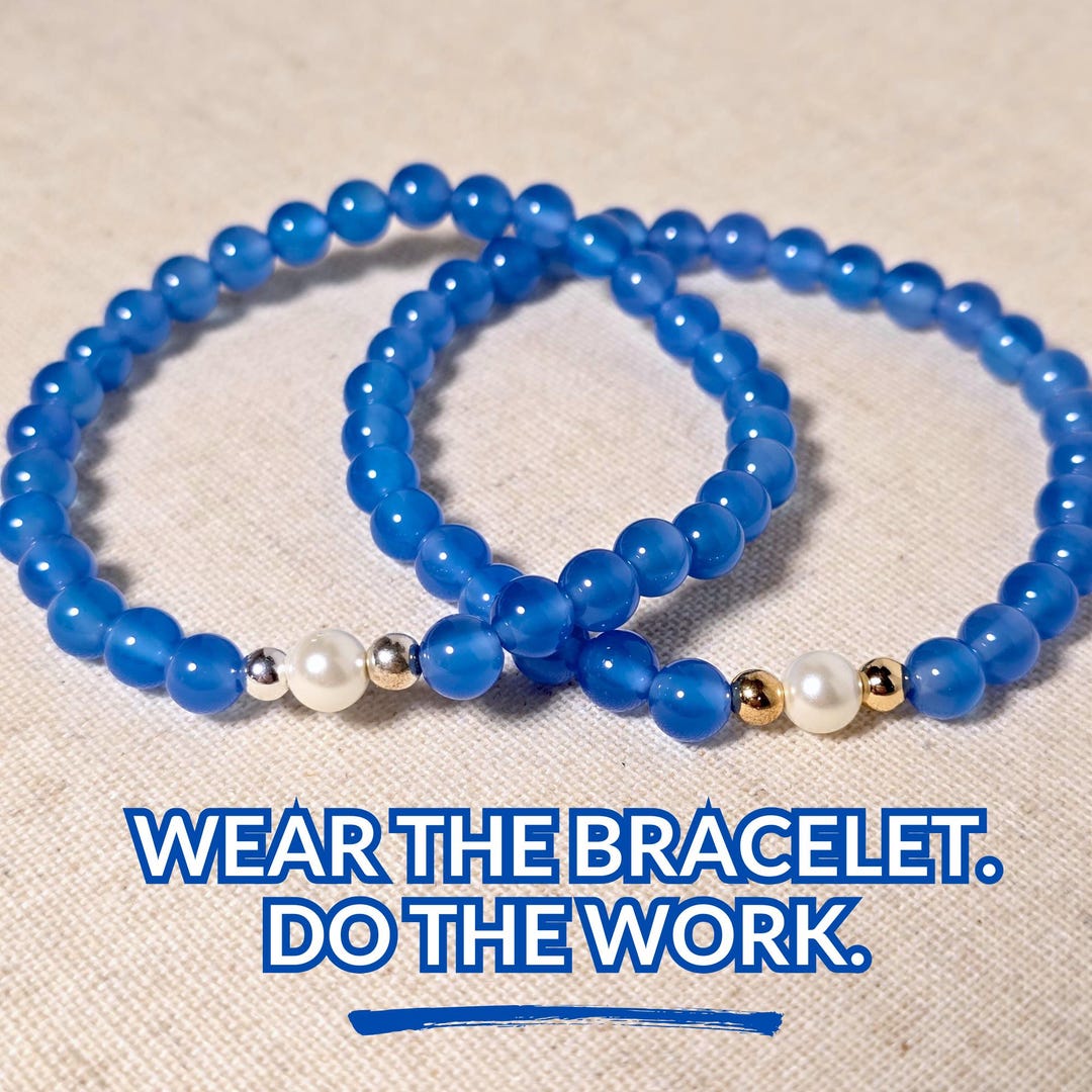 Blue Bracelet Movement Democrat, Blue Friendship Bracelet Democrat ...