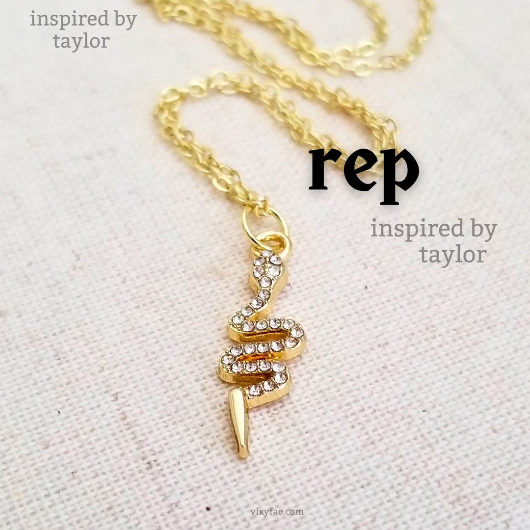 Rep Snake Gold Necklace | 18" 14K Gold Plated Brass Link Chain ...