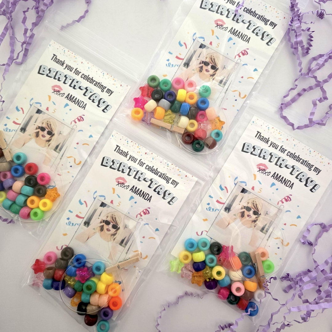 Swifty Birthday Party Favors for Kids Custom | Personalized | DIY ...
