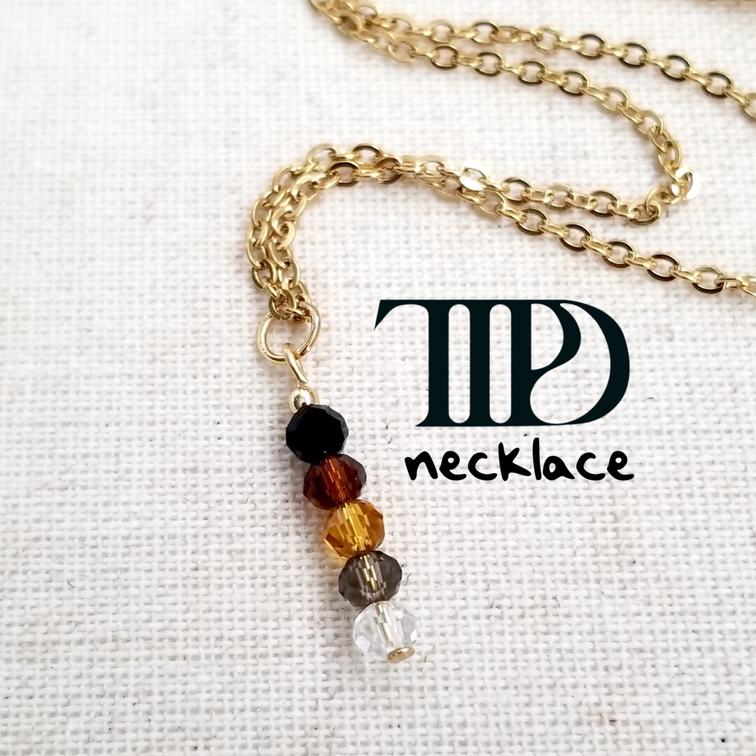 TTPD Necklace Inspired by Tay 18 Gold or Silver Chain W/ Handmade ...