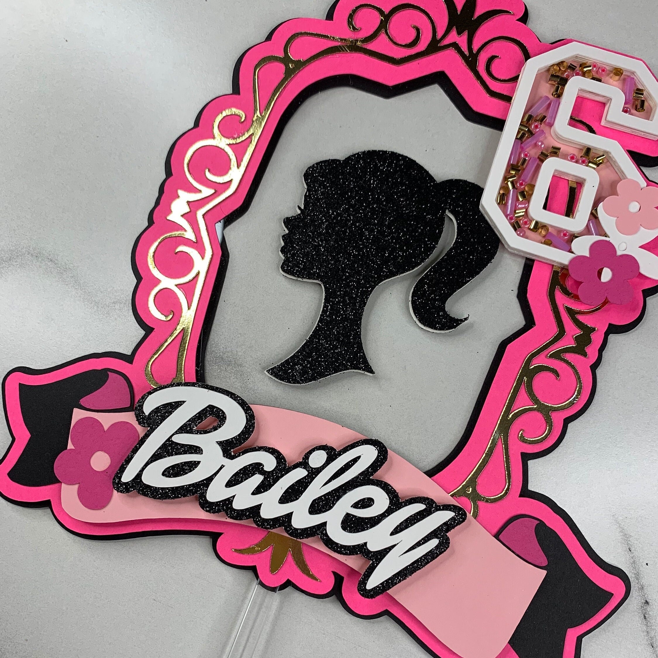 Doll Cake Topper - Etsy