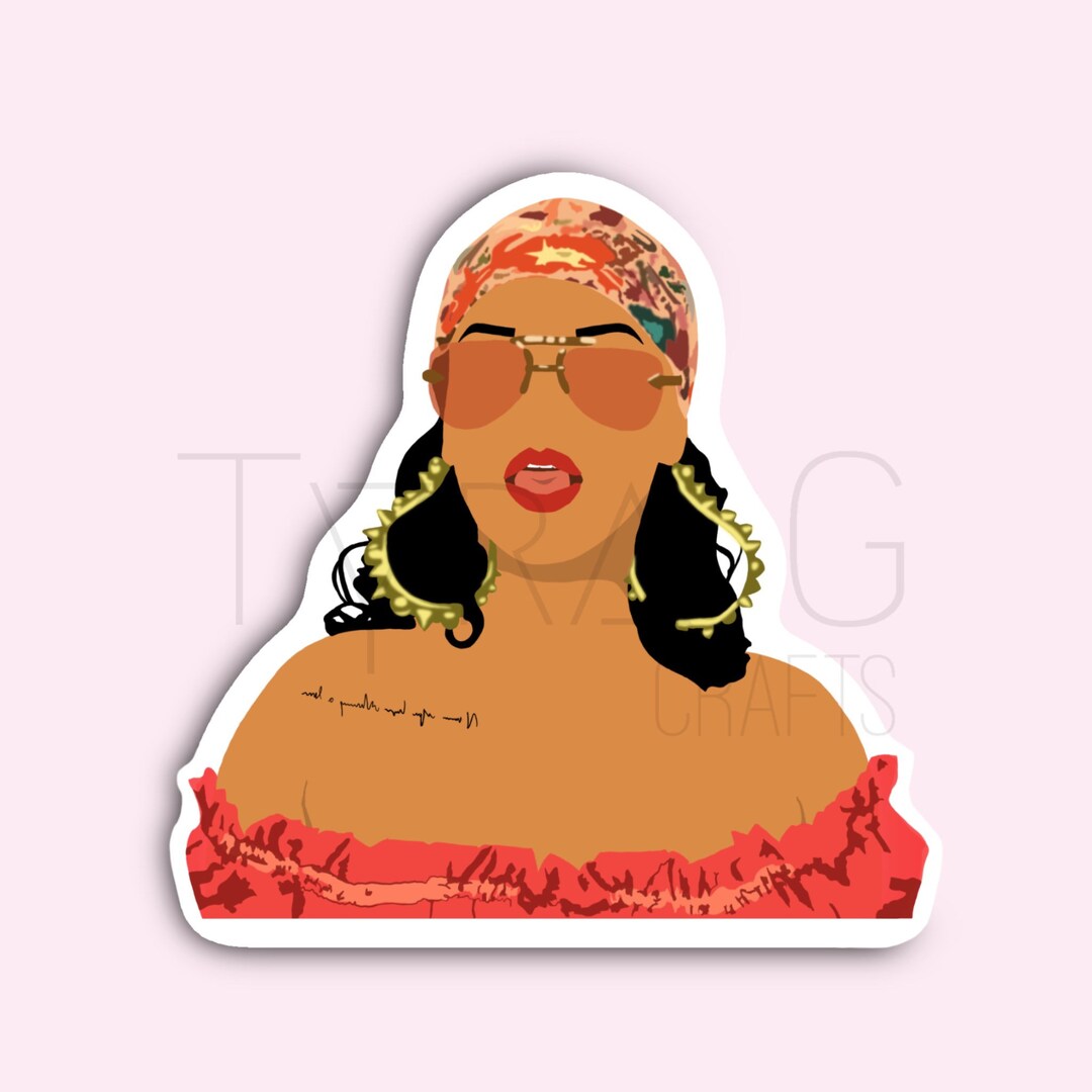 Rihanna Sticker - Etsy