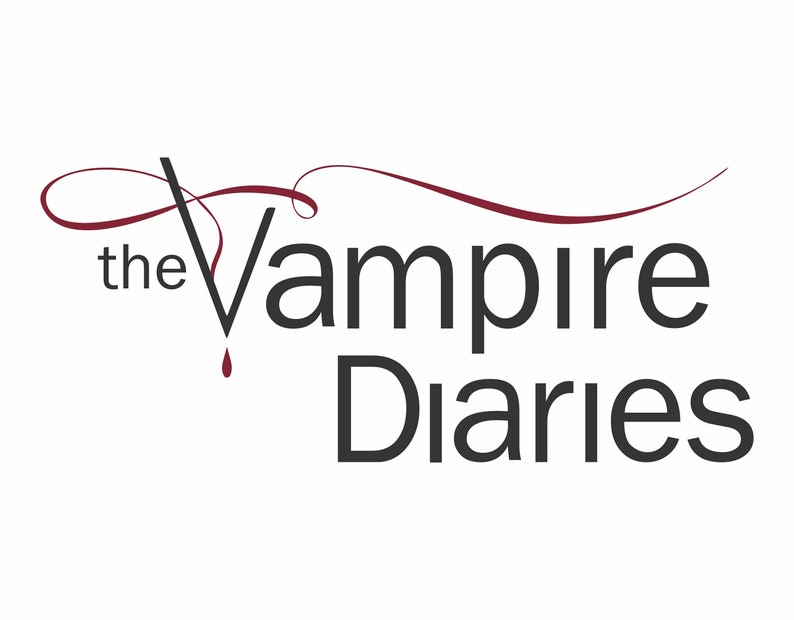 The Vampire Diaries DXF SVG | Etsy
