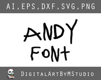 Andy Toy Story Font | Etsy