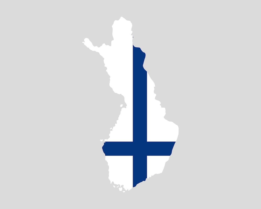 Finland Map SVG, PNG - Finland Flag Svg, Finland Outline Svg, Finland ...