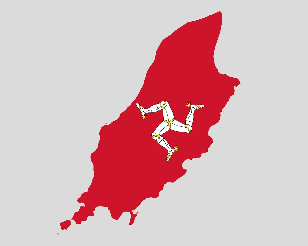 Isle of Man Map SVG, PNG - Isle of Man Flag Svg, Isle of Man Outline ...