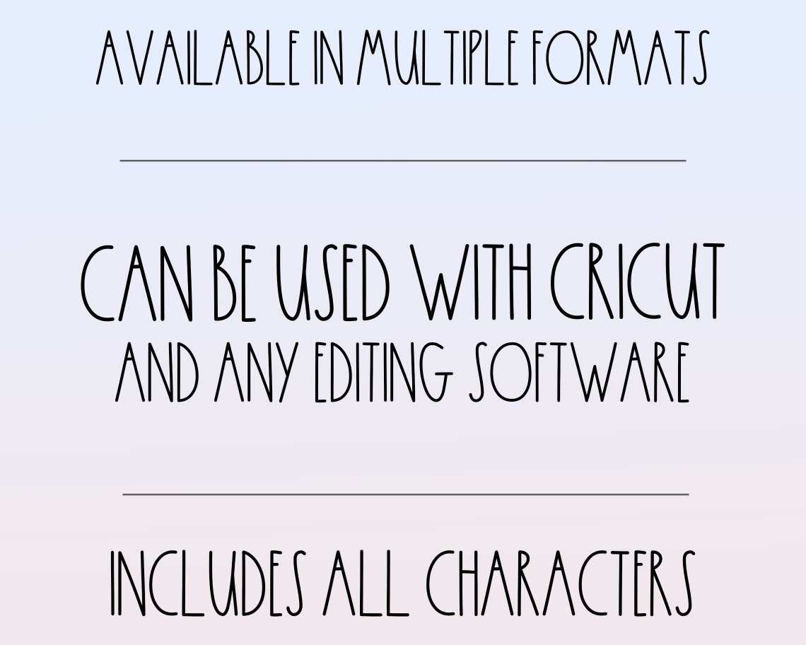 Rae Dunn Font FARMHOUSE FONT Svg Ttf Rae Dunn Inspired - Etsy