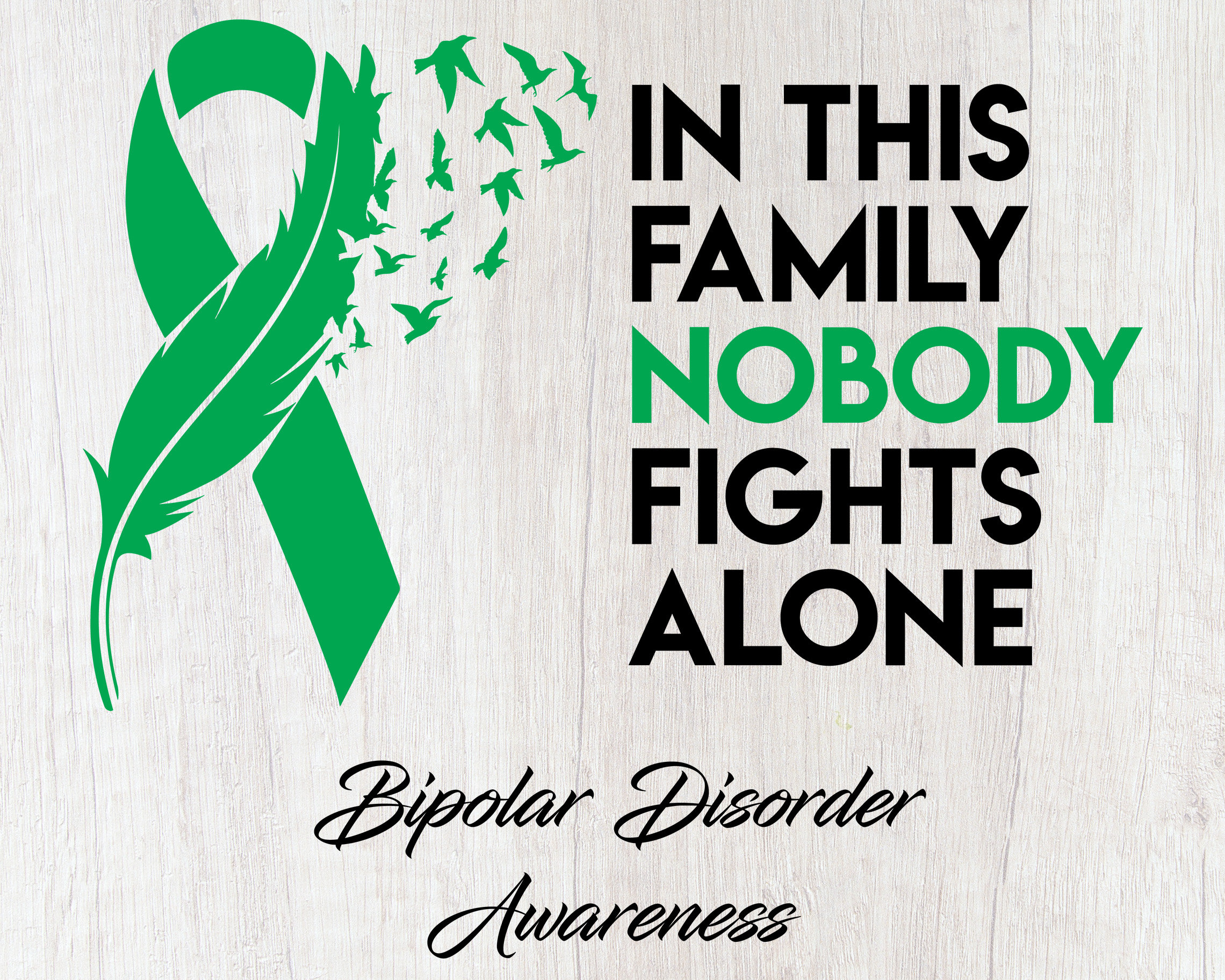 Bipolar Awareness Ribbon