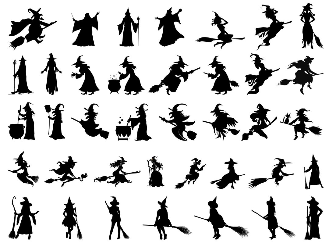 Witch SVG Bundle, PNG Witches Svg, Halloween Svg, Spooky Svg, Witchy ...
