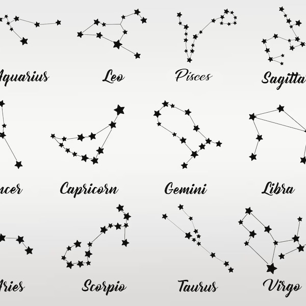 Constellation Svg - Etsy