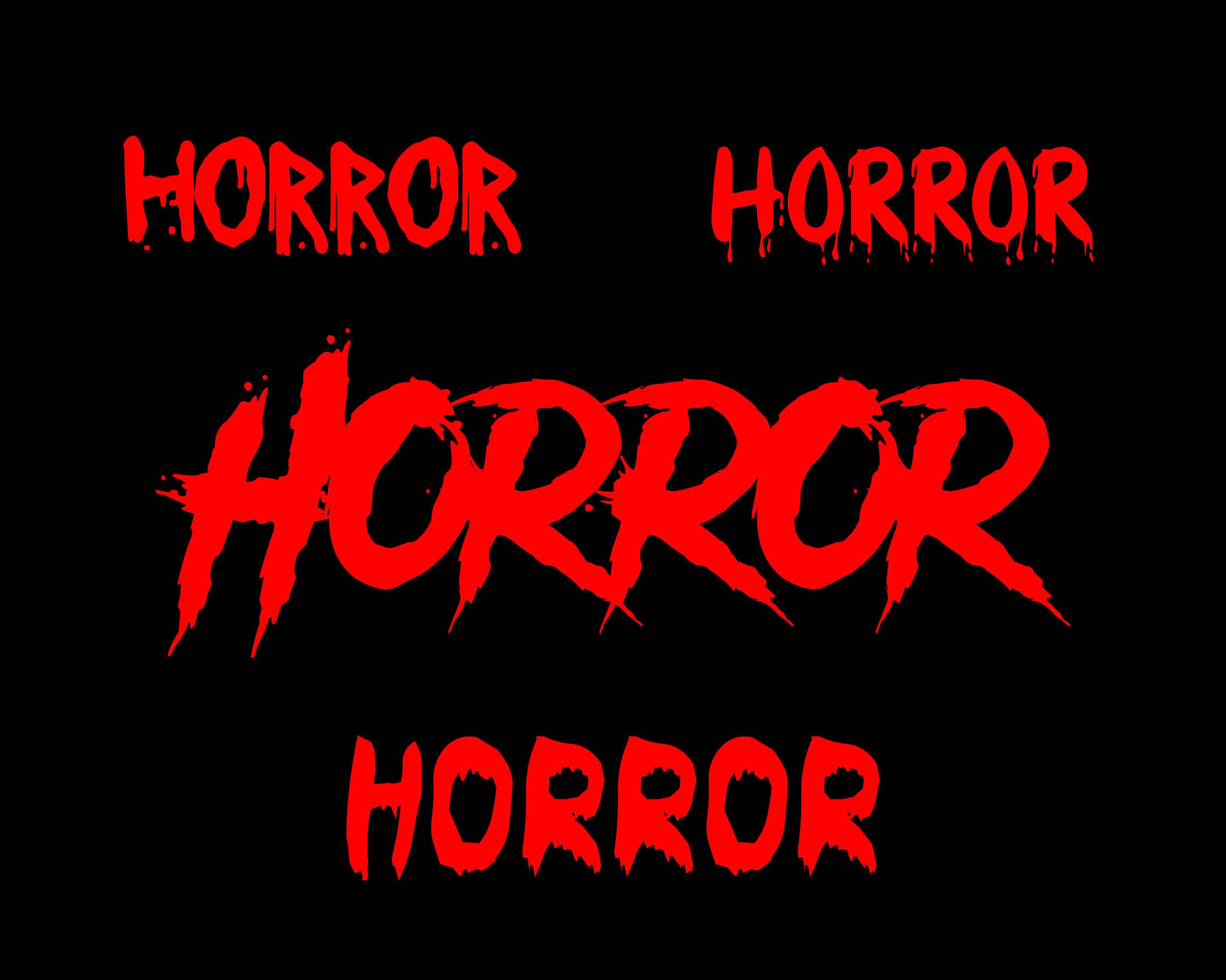 4 Horror Fonts SVG Horror Alphabet Svg Horror Letters Svg - Etsy Canada