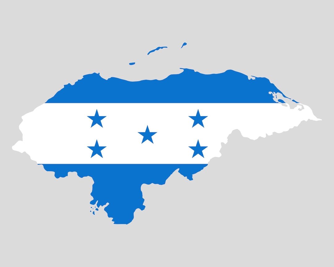 Honduras Map SVG, PNG - Honduras Flag Svg, Honduras Outline Svg ...