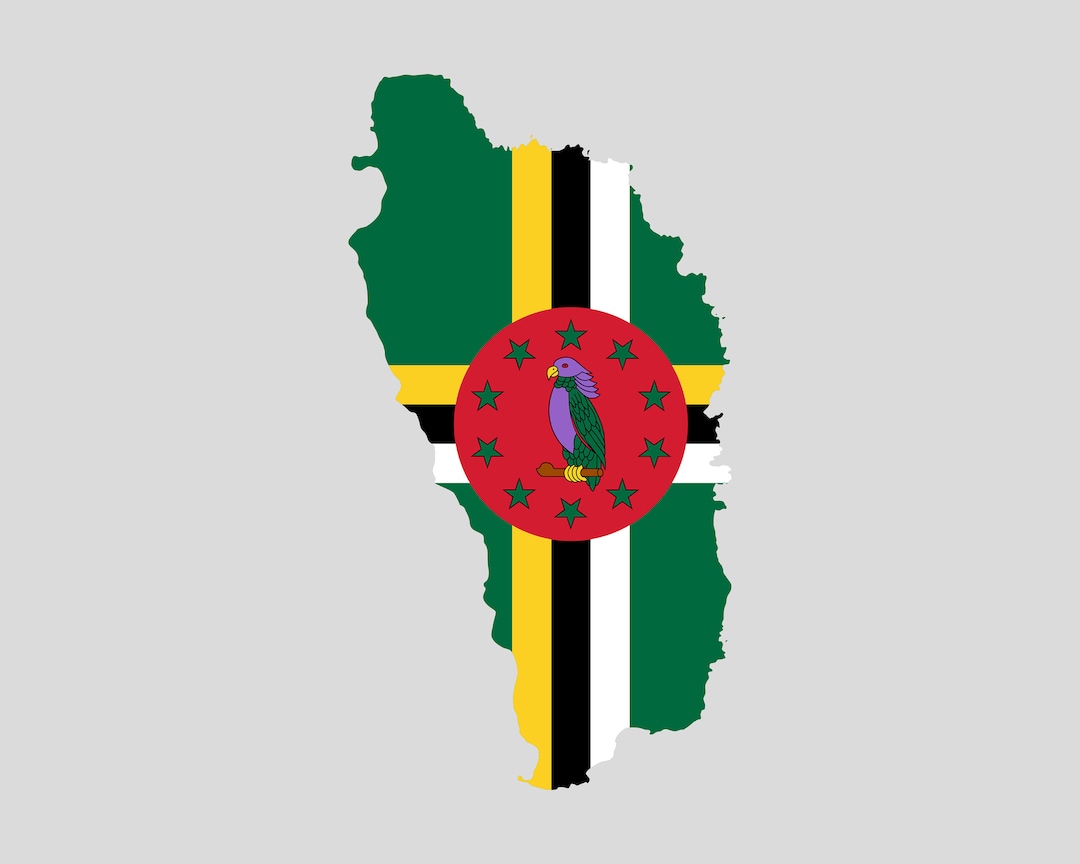 Dominica Map SVG, PNG - Dominica Flag Svg, Dominica Outline Svg ...