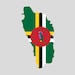 Dominica Map SVG, PNG - Dominica Flag Svg, Dominica Outline Svg ...