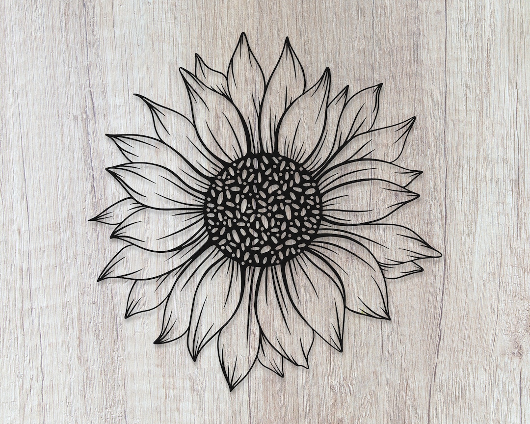 Sunflower SVG, PNG, Flower SVG, Sunflower Clipart, Cut File for Cricut ...