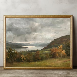 Country Landscape Wall Art Paintings - Printable Set of Two - GA6 ...