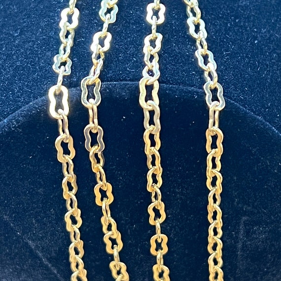 18kt Gold Plate Peanut Chain | Etsy