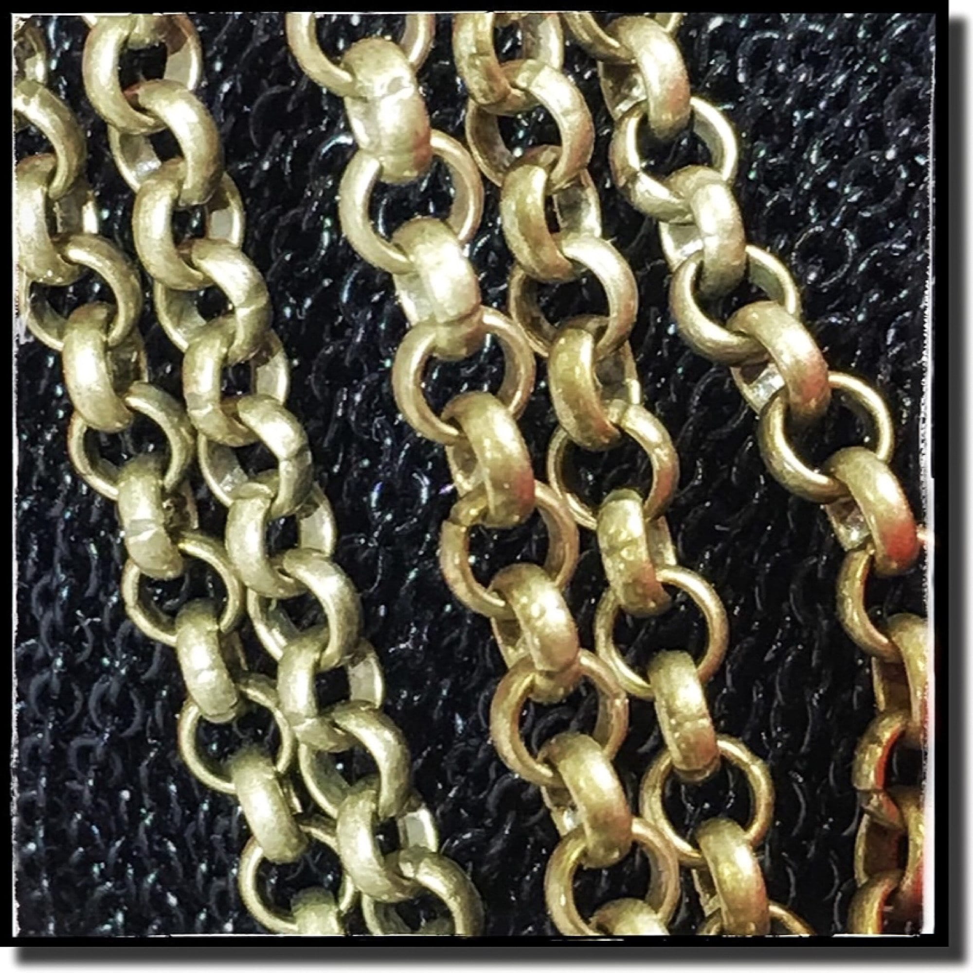 Antique Brass Rolo Chain 7mm - Etsy
