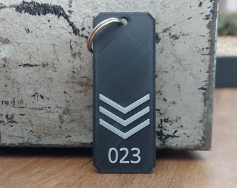 Police Key Tag - Etsy