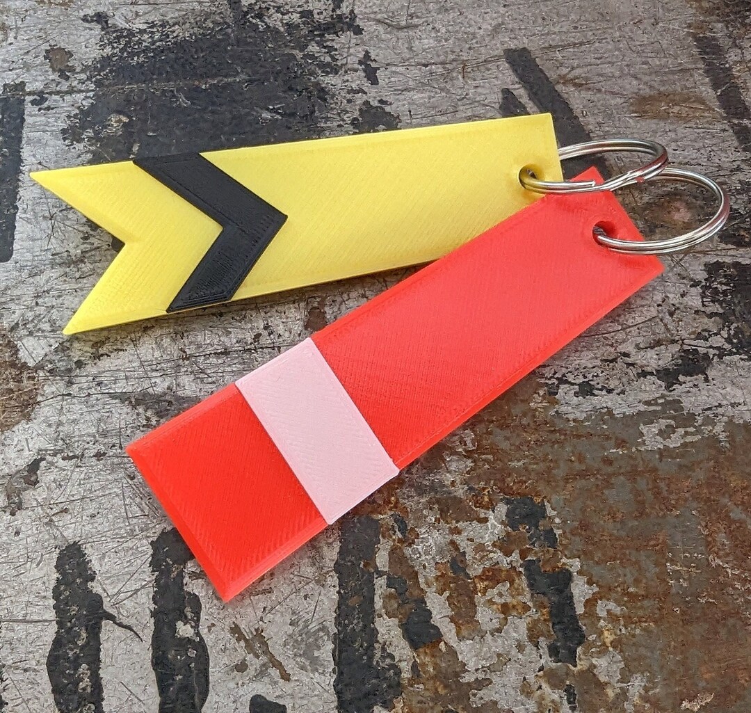 Railway Semaphore Signal Key Rings 3d Printed - Etsy