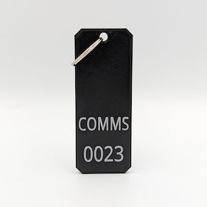 Personalised Police Officer Key Ring/bag Tag - Etsy UK