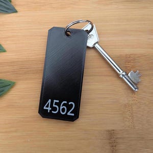 Personalised Police Officer Key Ring/bag Tag Gift With Silver Split ...