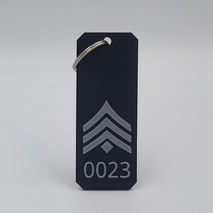 Personalised American Police Officer Keychain/bag Tag - LAPD Police ...