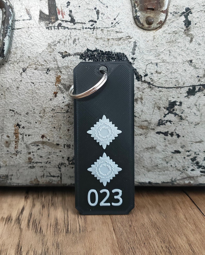 Personalised Police Officer Key Ring/bag Tag - Etsy
