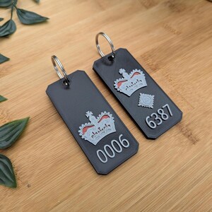Personalised Police Officer Key Ring/bag Tag - Etsy UK