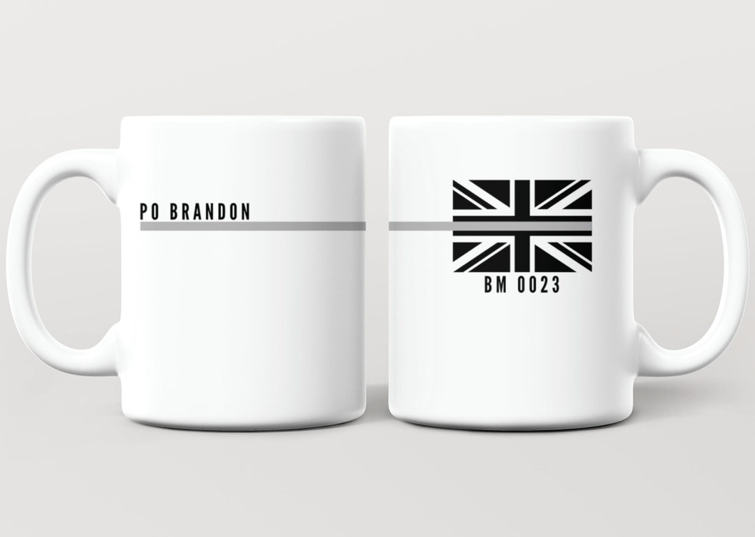 Personalised Police, Prison Officer Coffee Mug | Firefighter Mug ...