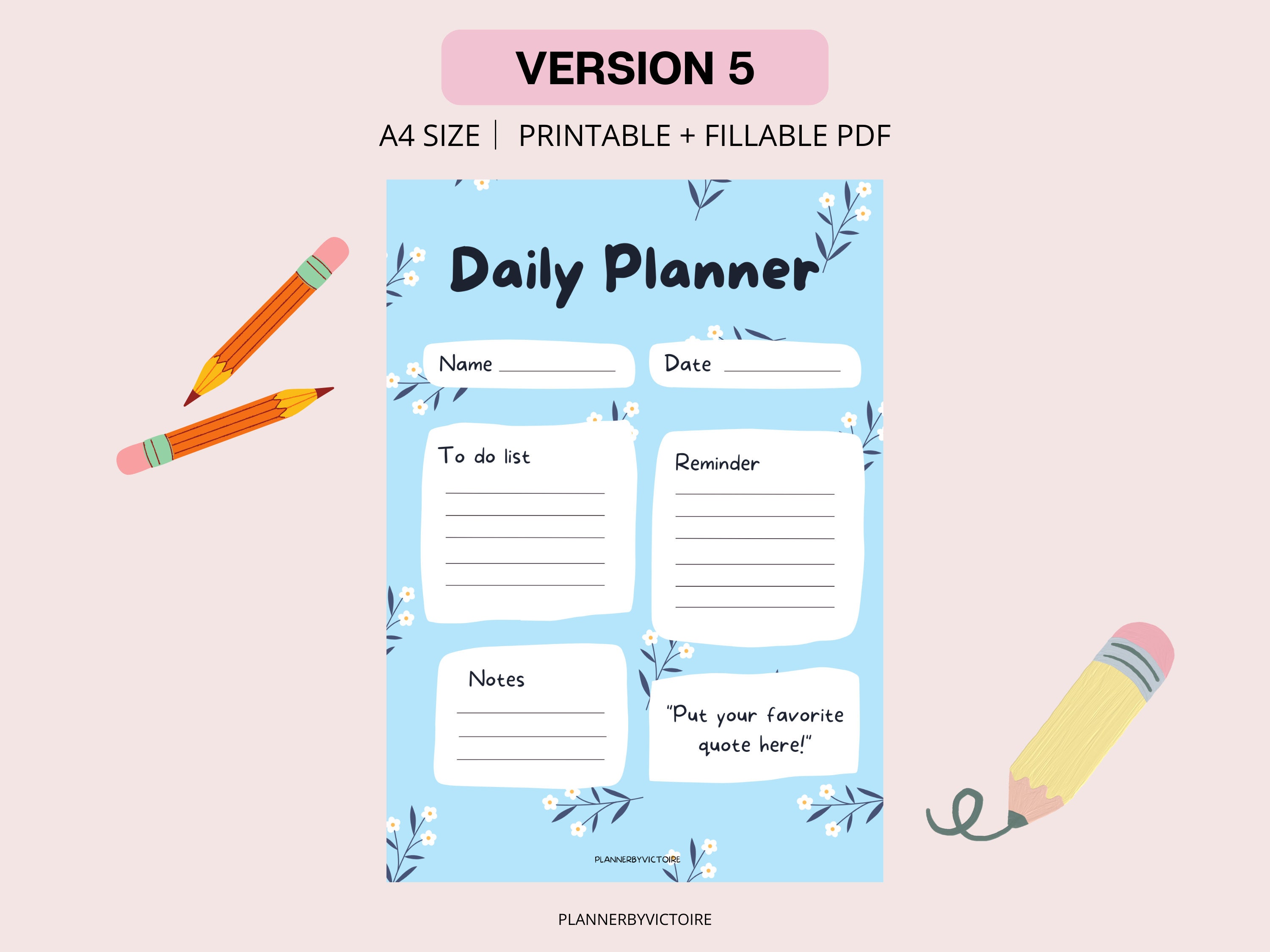 Daily Habit Tracker Printable Aesthetic Habit Tracker - Etsy UK