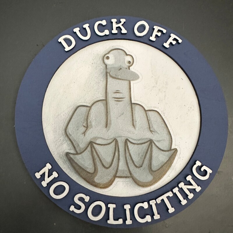 Funny Duck Signs - Etsy