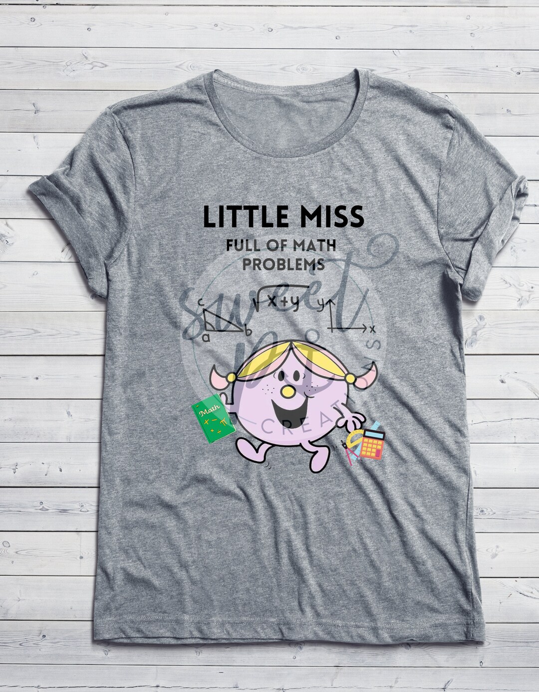 Little Miss Full of Math Problems Digital - Etsy